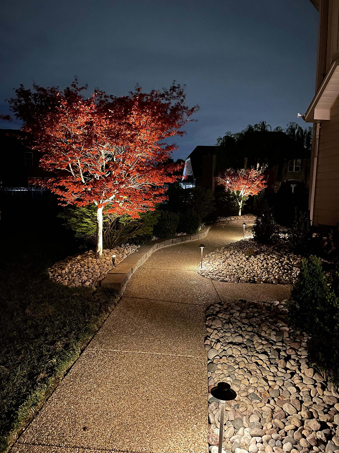 Landscape Lighting Installation in New Jersey | EcoSystems Total ...