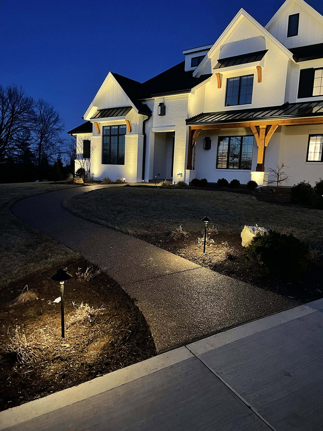 Outdoor Lighting Installation in Omaha, NE Quality Irrigation